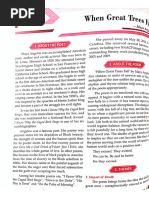 When Great Trees Fall | PDF | Poetry | Maya Angelou