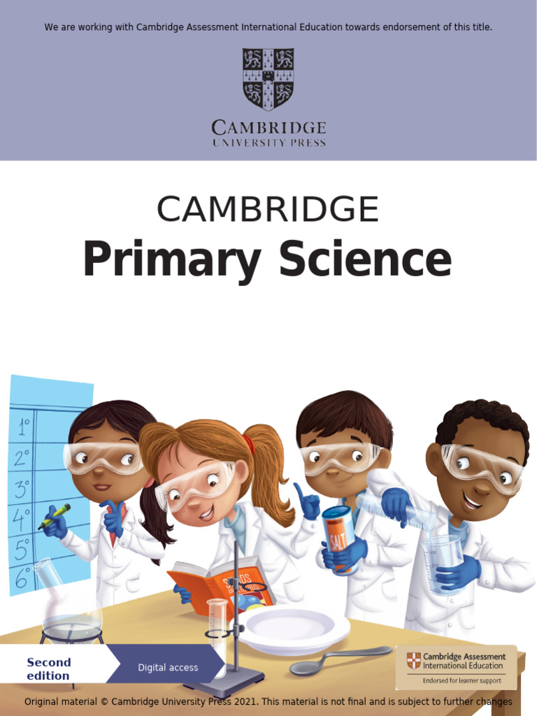 Cambridge Primary Science Workbook 5 | PDF | Flowers | Seed
