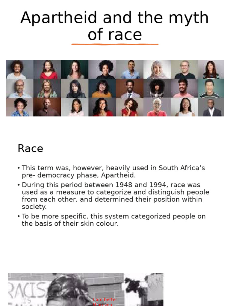 Apartheid: Race and Social Division | PDF