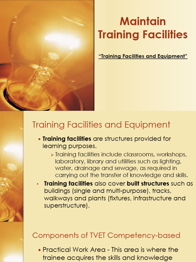 Maintain Training Facilities Based On | PDF | Waste | Waste Management