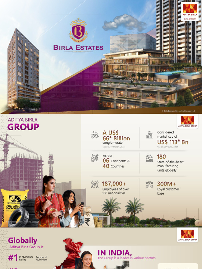 Aditya Birla Real Estate | PDF | Materials