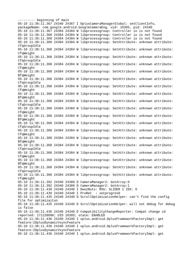 Log Cat 1746851771307 | PDF | Computing | Computer Engineering