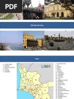 Distritos de Lima Metropolitana | PDF