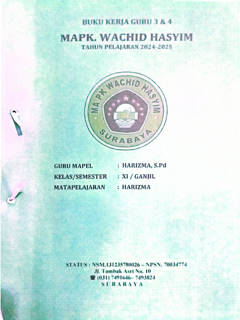 BUKER 3& 4 Harizma, S.pd. - Kelas 11 | PDF