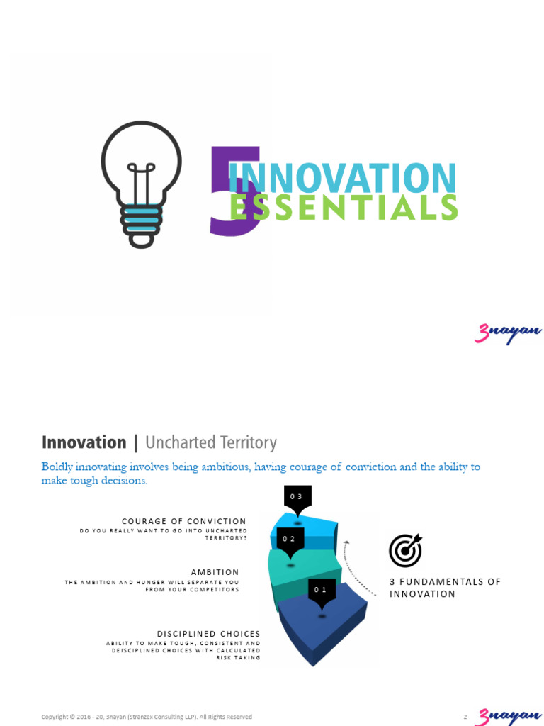5 Innovation Essentials | PDF | Business Economics | Economies