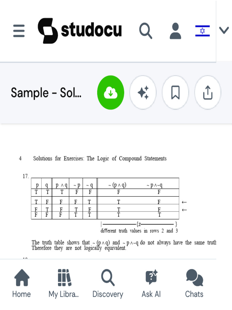 Sample - Solution Manual For Discrete Mathematics 5th Edition Susanna Epp - Instructor's Manual ...