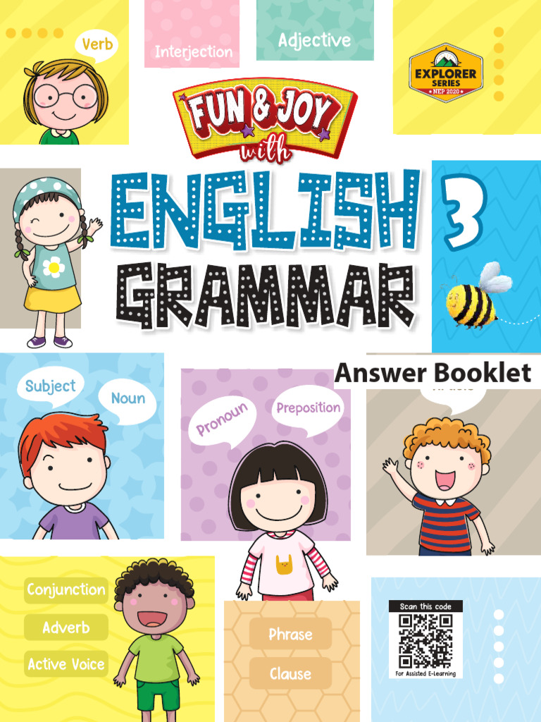 Answer Key - Fun & Joy With Eng Grammar 3 | PDF | Grammatical Gender ...