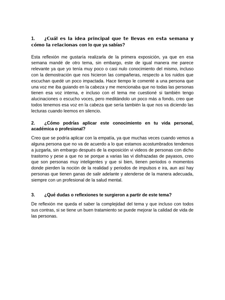 ReflexiÃ N - 5) | PDF