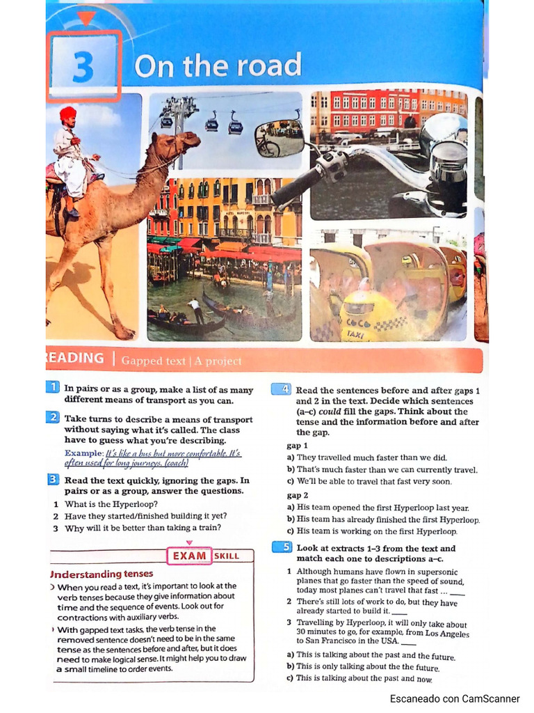 Unit 3. On The Road | PDF