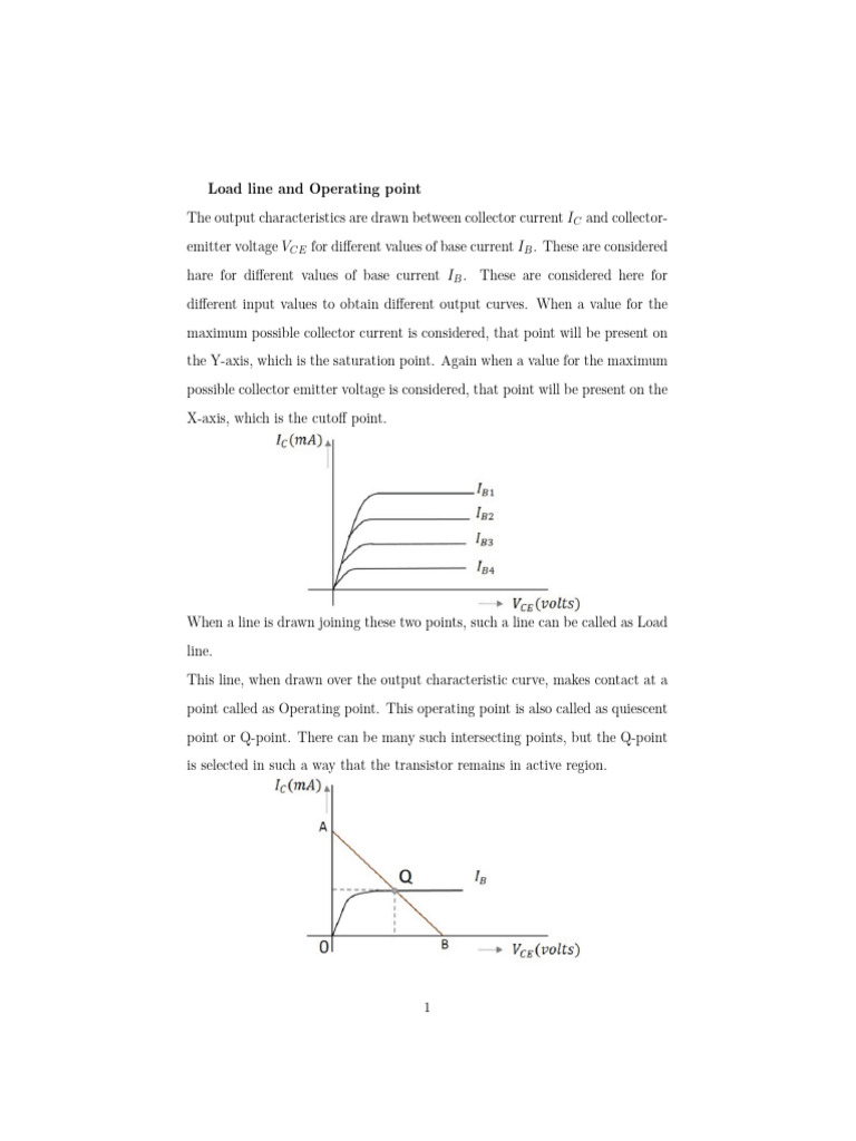 Transistor Biasing 1 | PDF | Transistor | Electronic Engineering