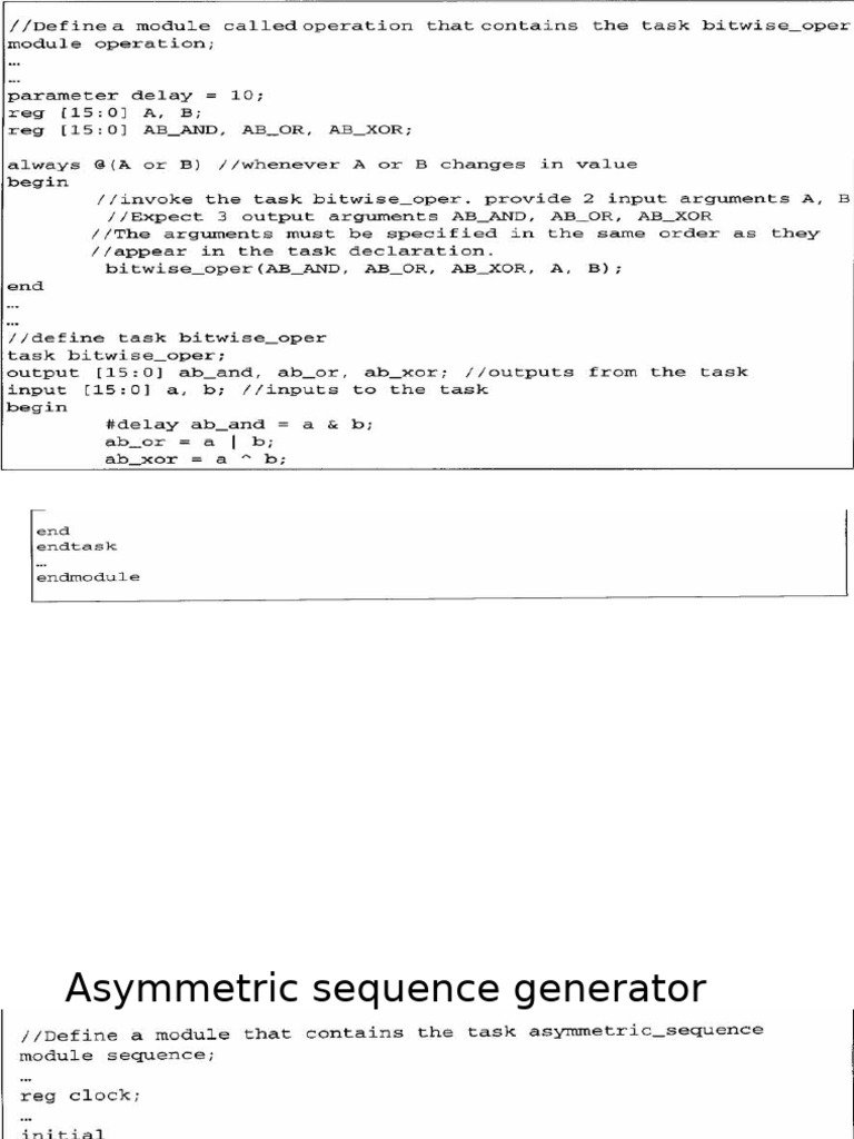 Task and Function | PDF