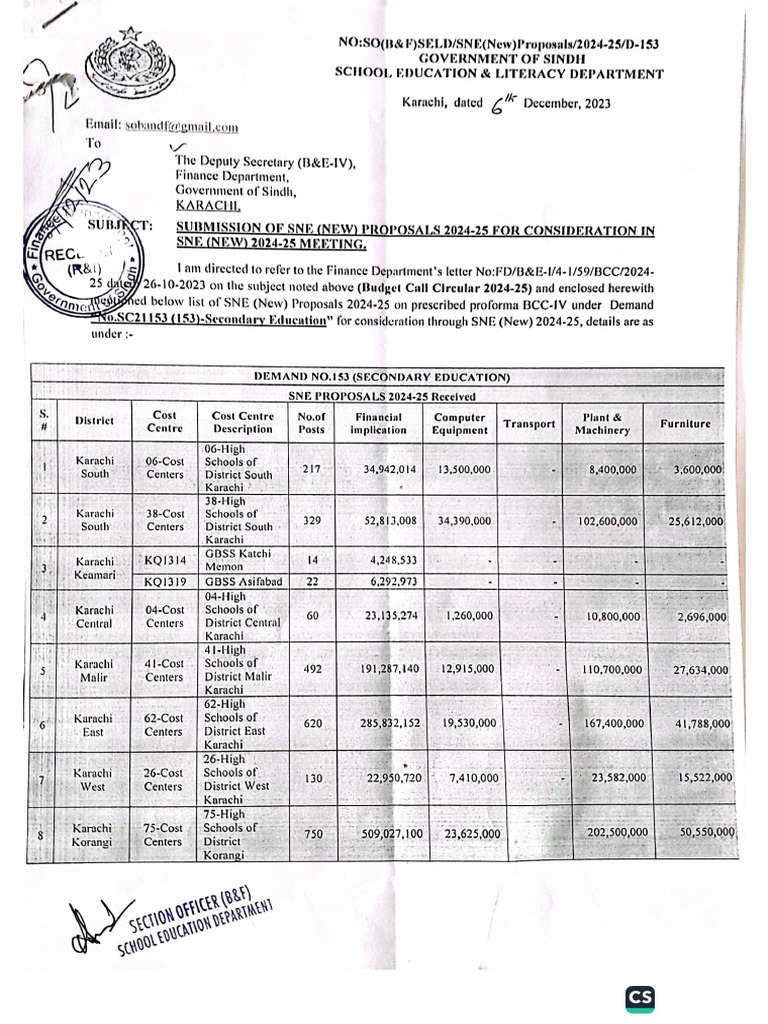 New SNE 2024-25 SELD SINDH - PDF | PDF