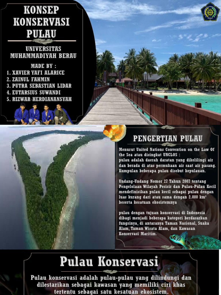 Konservasi Pulau di Berau, Indonesia | PDF