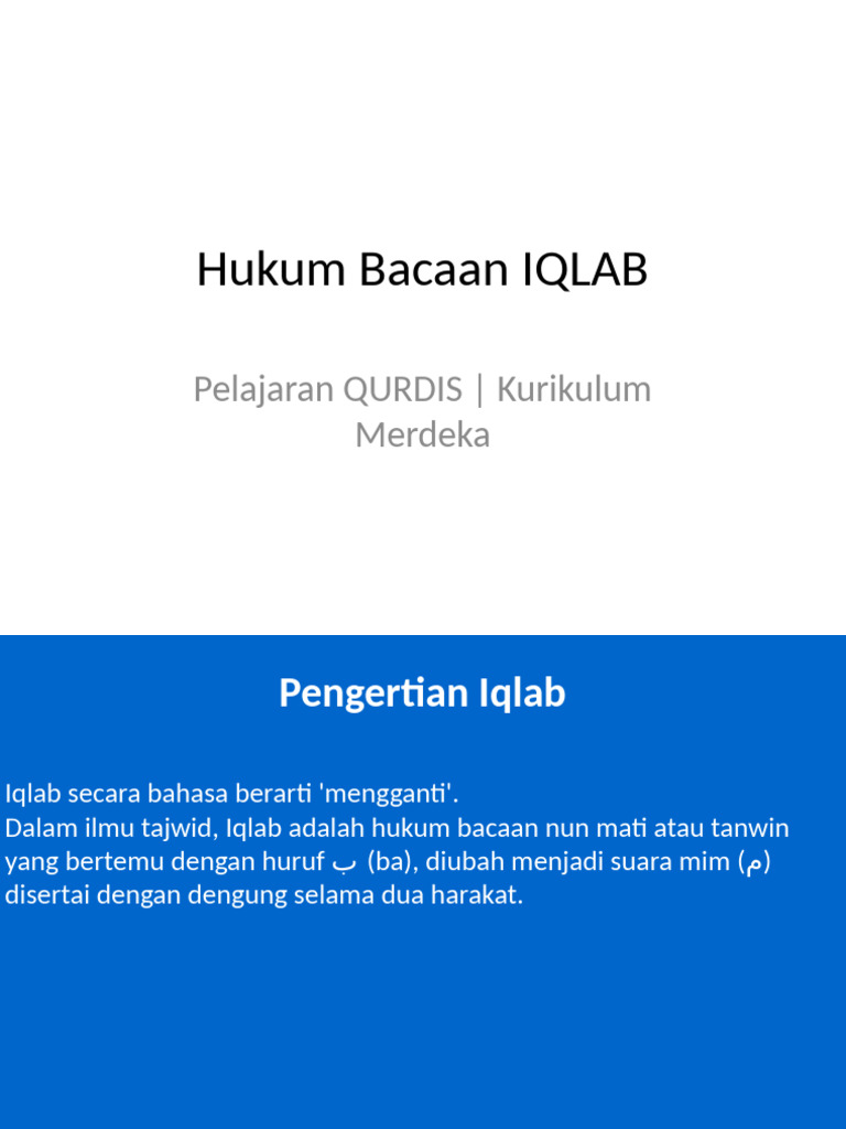 PPT_IQLAB_Desain_Menarik | PDF
