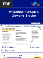 Graad 5 Gewone Breuke Week 1 2021 | PDF