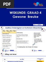 Graad 5 Gewone Breuke Week 1 2021 | PDF
