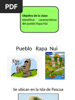Historia 2º Básico Unidad 2 Pueblos Originarios - Pueblo Rapa Nui | PDF