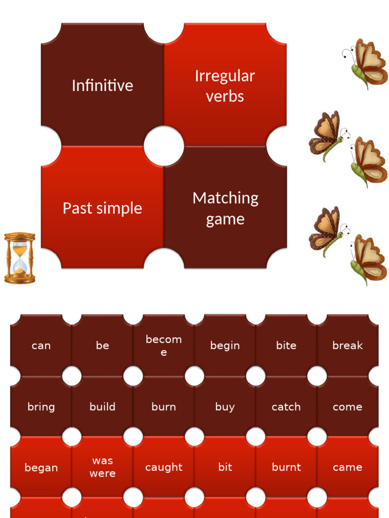 Irregular Verbs Printable List | PDF