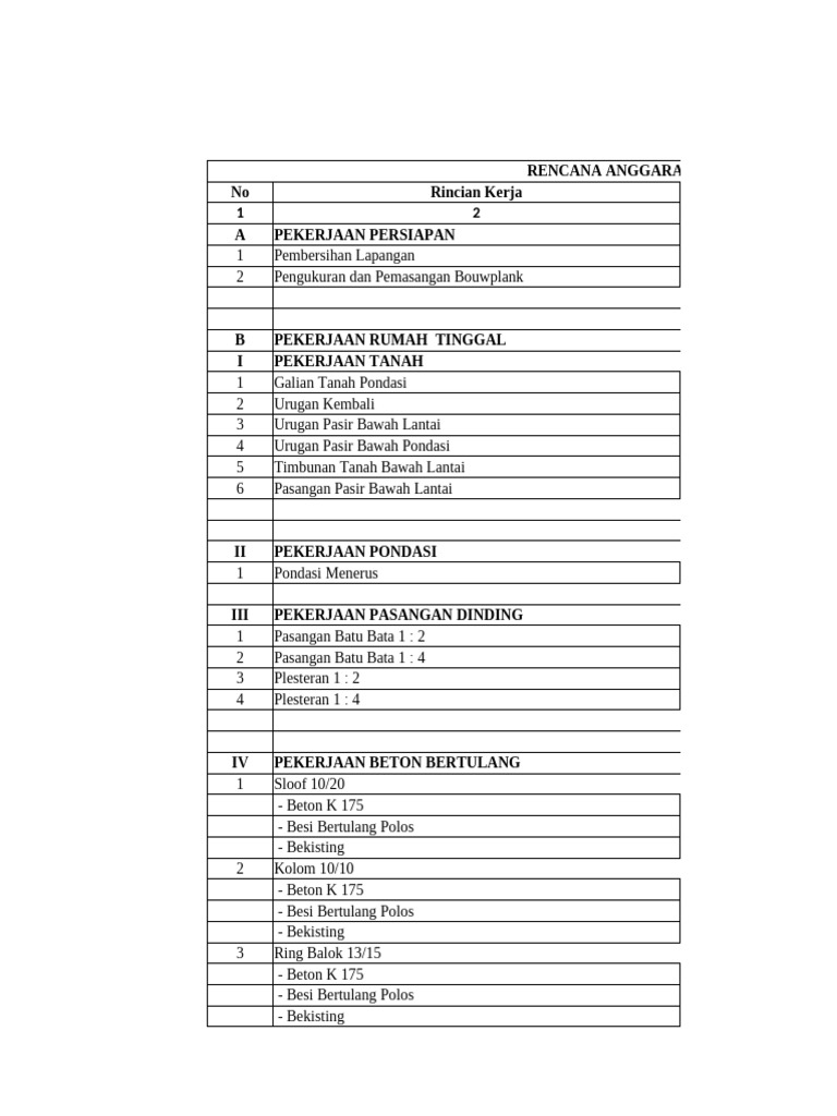 Rab Denah Type 60 - Raudhatul Jannah - 230160080 | PDF