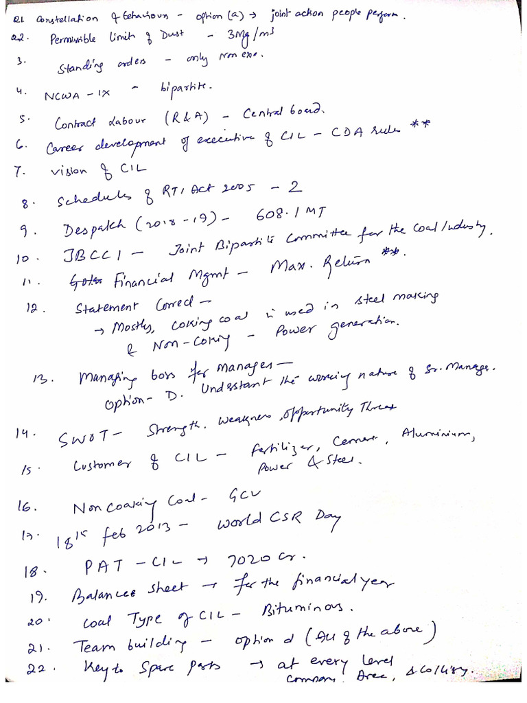 PCE Question | PDF