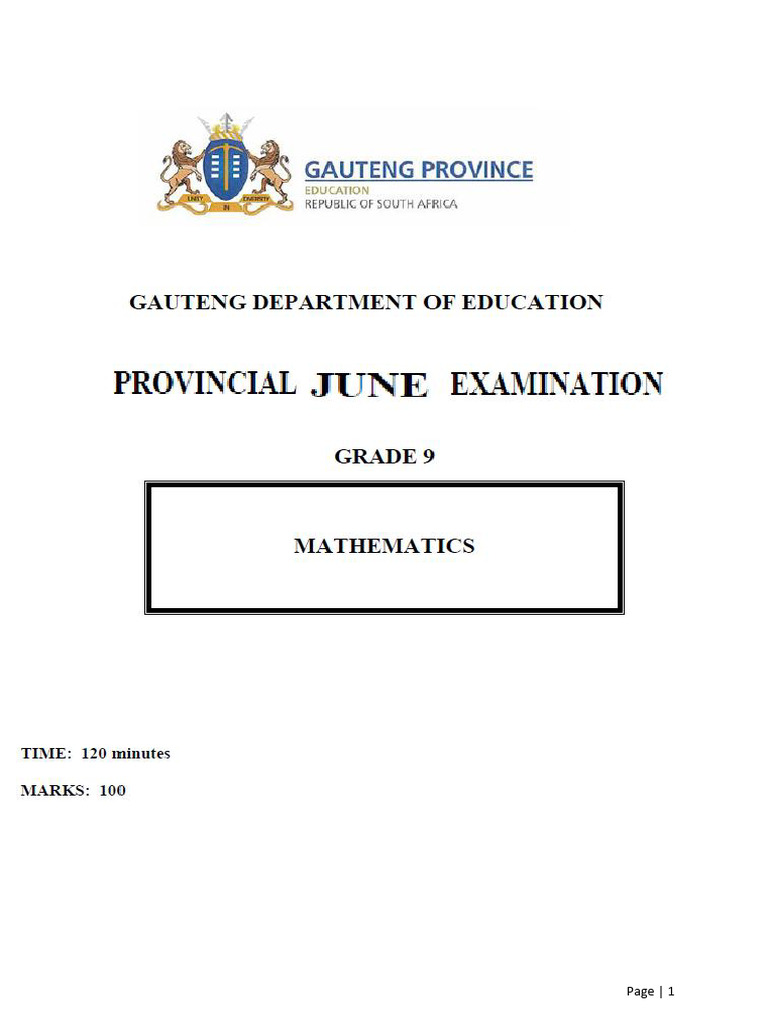 Grade 9 Homework | PDF