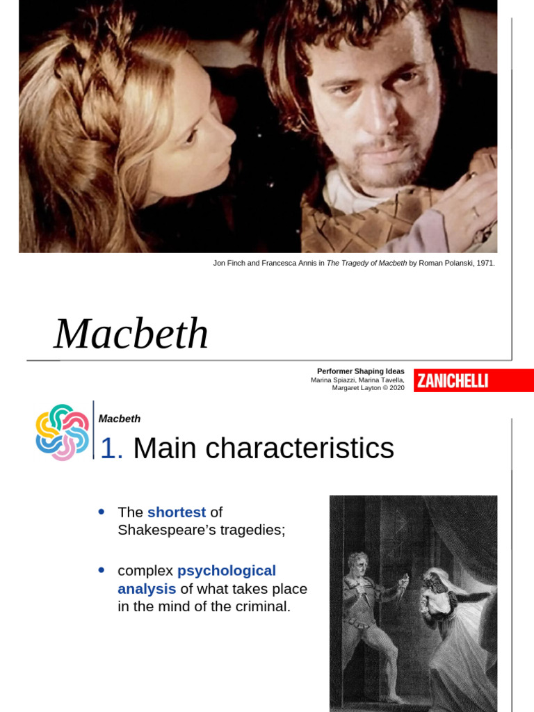 PerformerShapingideas 17 MACBETH 22024 | PDF | Macbeth | Shakespearean Tragedies
