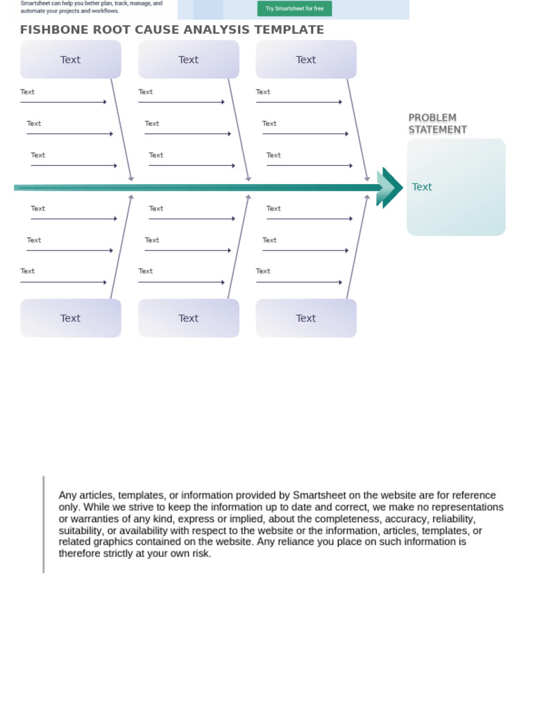 IC Fishbone Root Cause Analysis Template | PDF