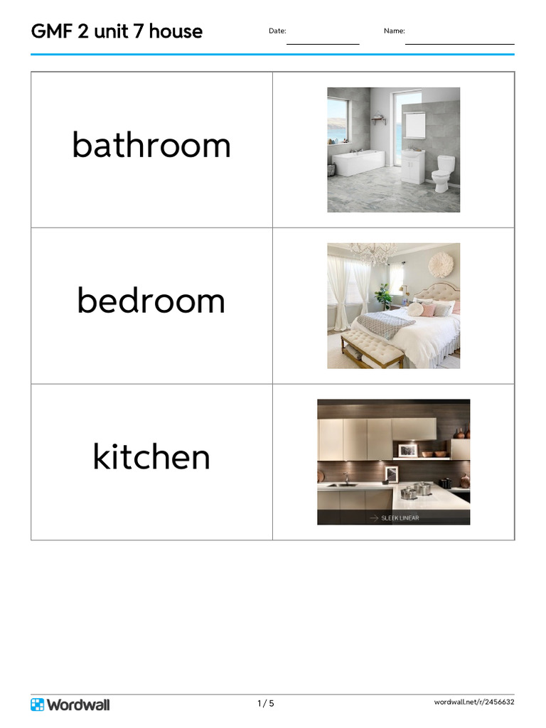 gmf-2-unit-7-house-flash-cards | PDF