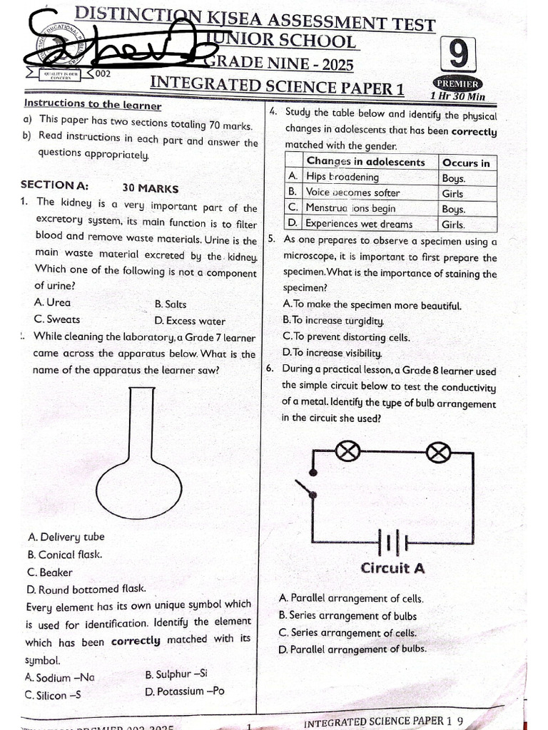 Integrated Science Pdf