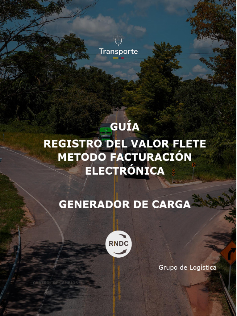 Registro de Flete en RNDC | PDF | Factura