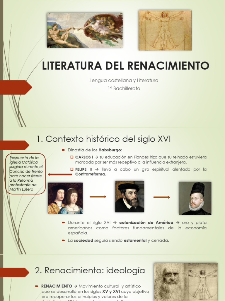 TEMA 13_LITERATURA RENACIMIENTO | PDF | Renacimiento | Misticismo