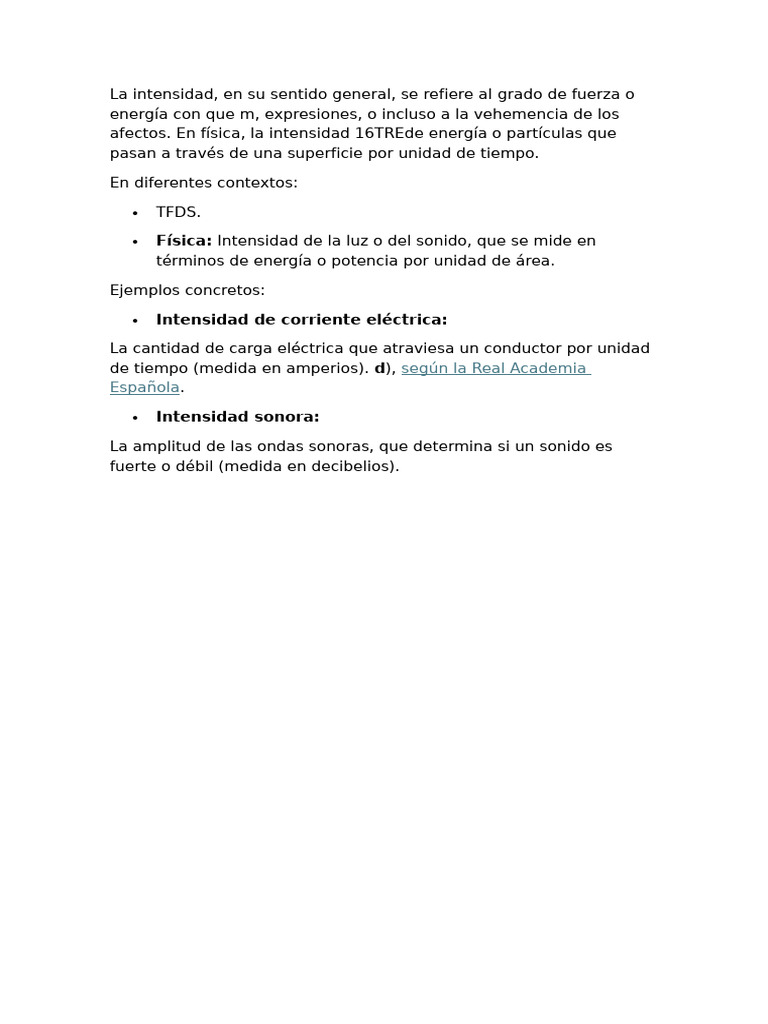 La Intensidad NBVCX | PDF