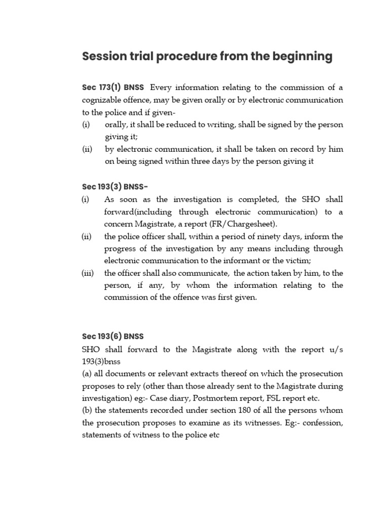 Session Trial Procedure 1748159394 | PDF | Prosecutor | Trials