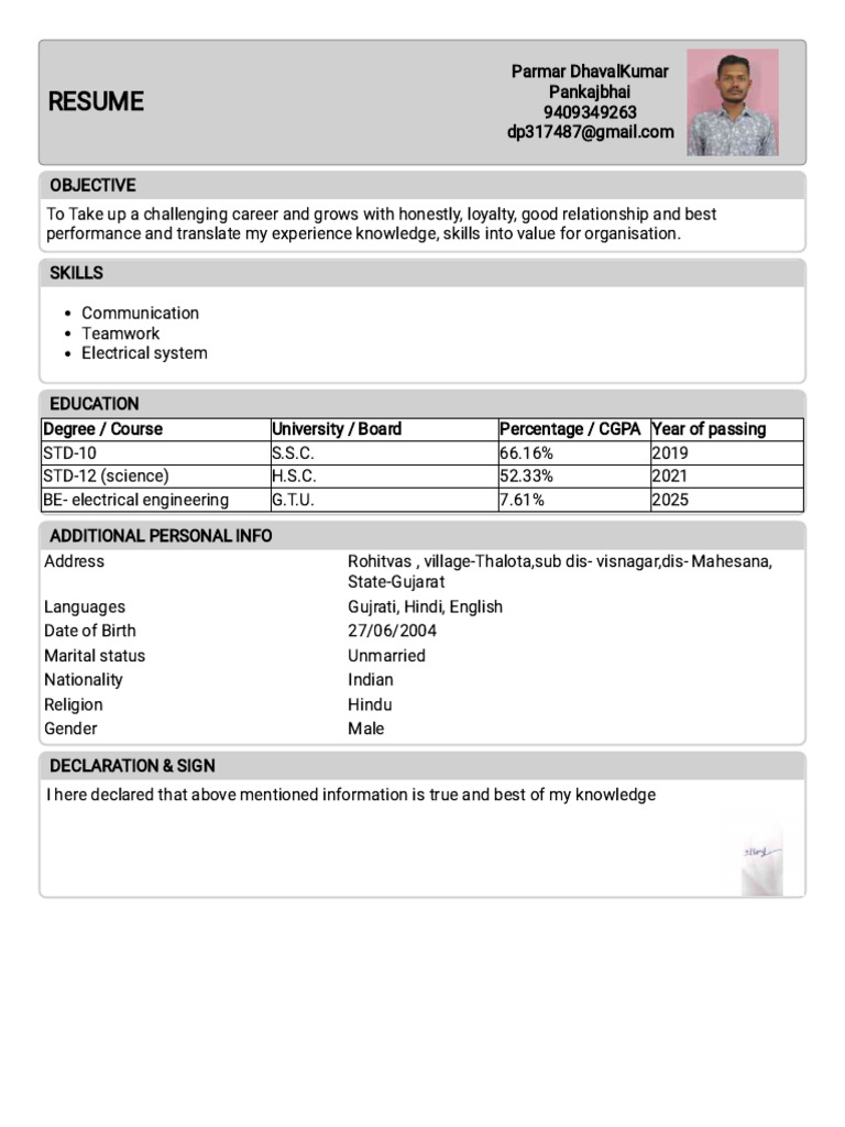 Parmar DhavalKumar Pankajbhai | PDF