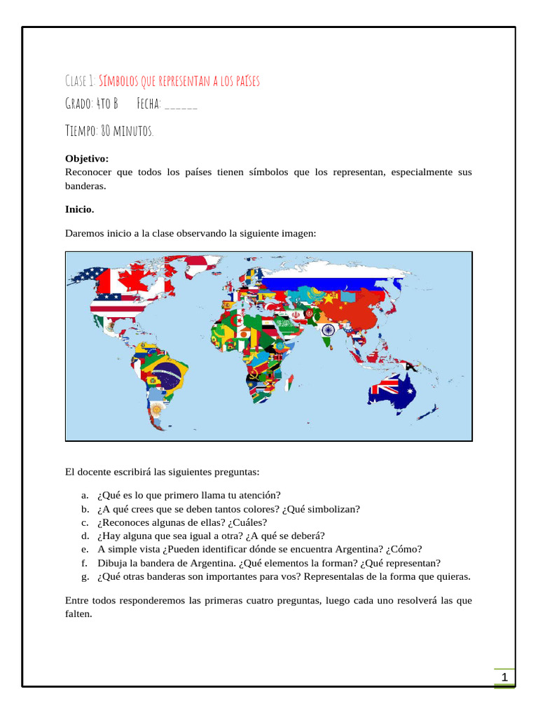 Proyecto de Bandera 20 | PDF | Bandera