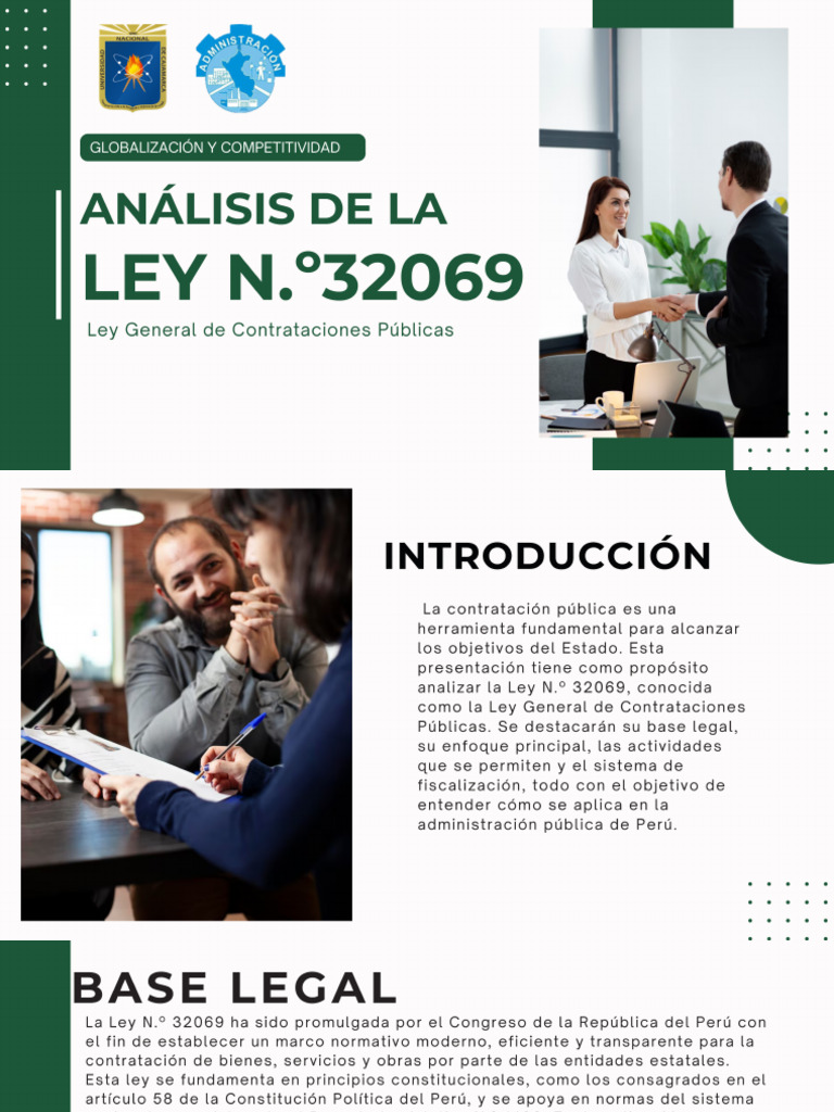 Ley 32069 | PDF