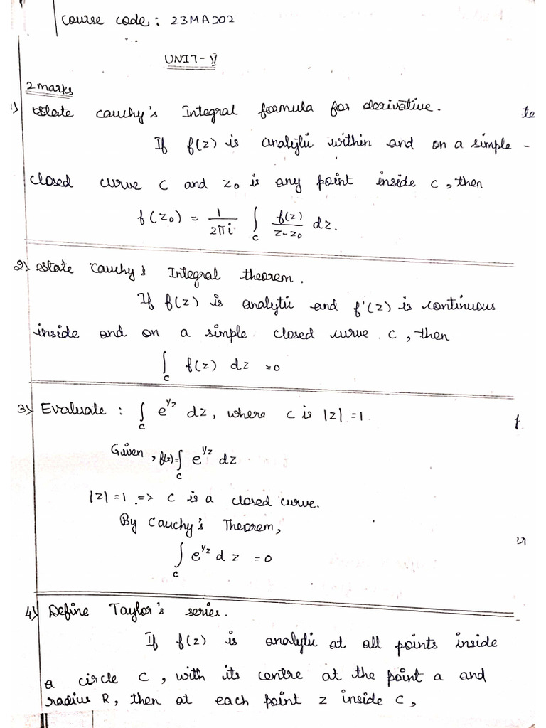 Unit 5 (2) Marks | PDF