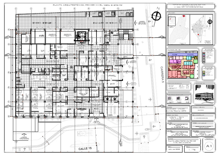 A1 - Planta Arq Primer Nivel | PDF