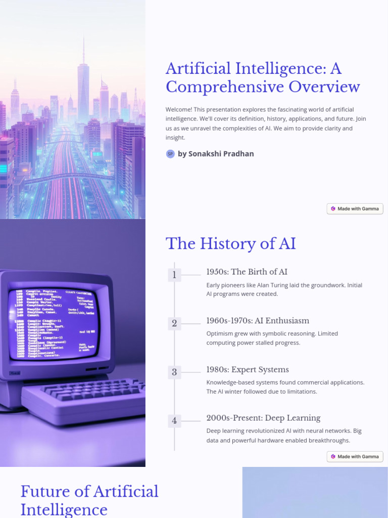 Artificial Intelligence A Comprehensive Overview | PDF | Artificial ...