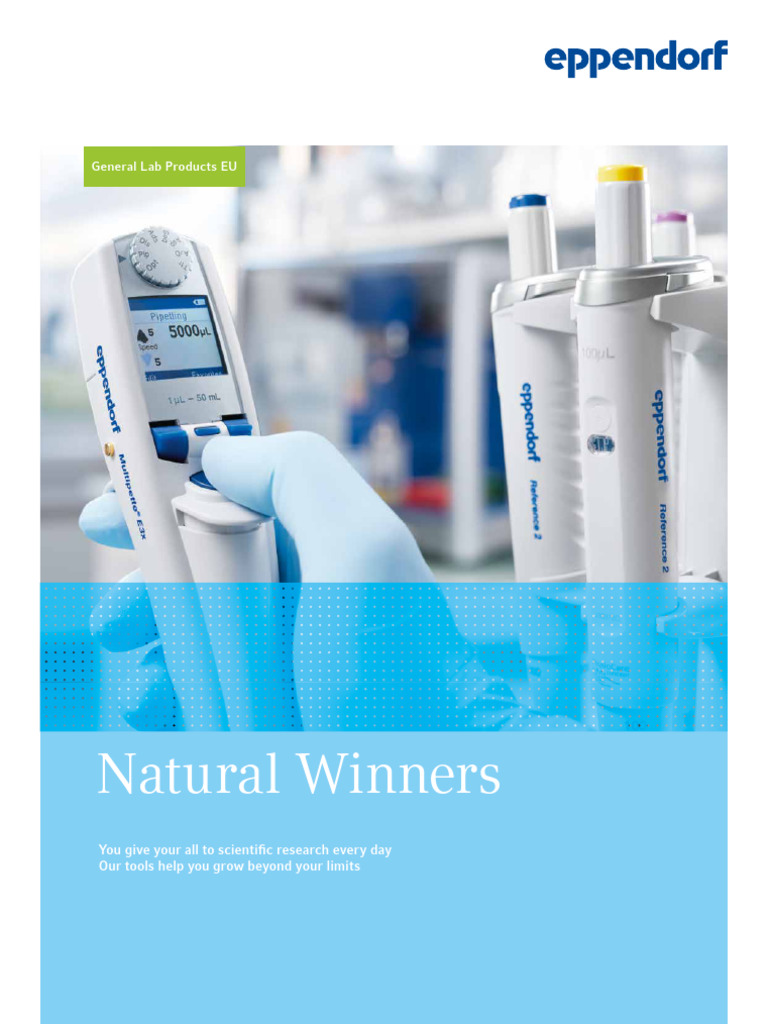 Eppendorf Micropiprttr Set 4 Researh Plus, ADJ 8 Channel Incl Tips and Micropipette Stand | PDF
