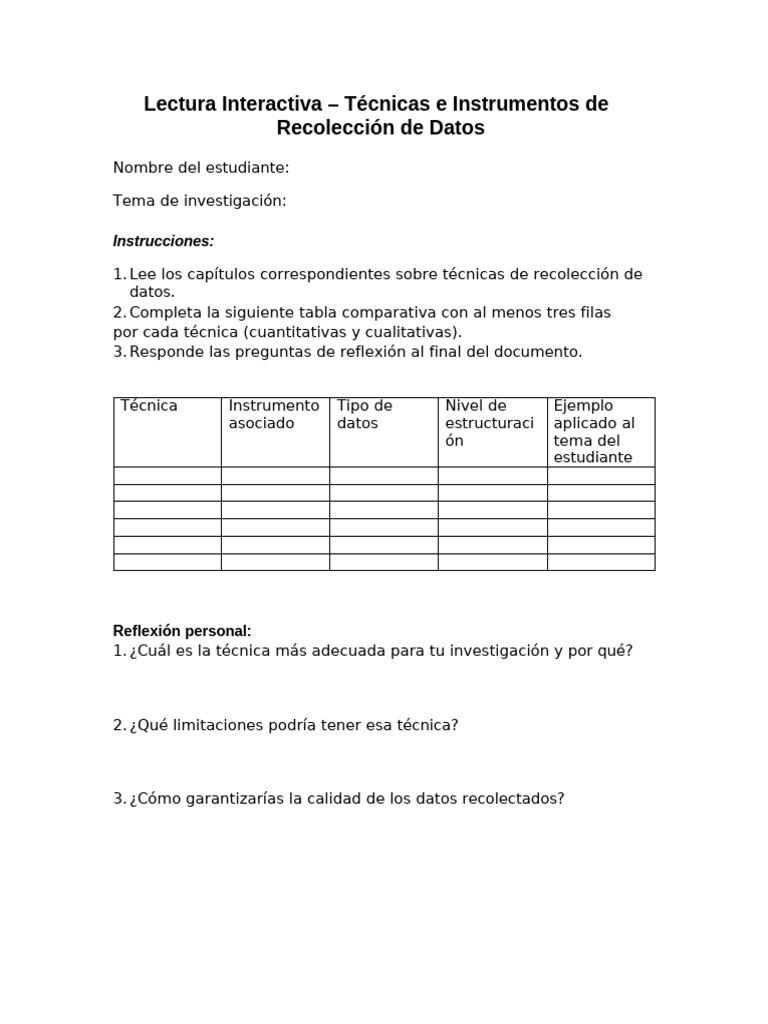 Lectura Interactiva | PDF