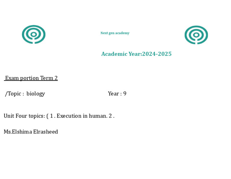 Exam Portion 9 | PDF