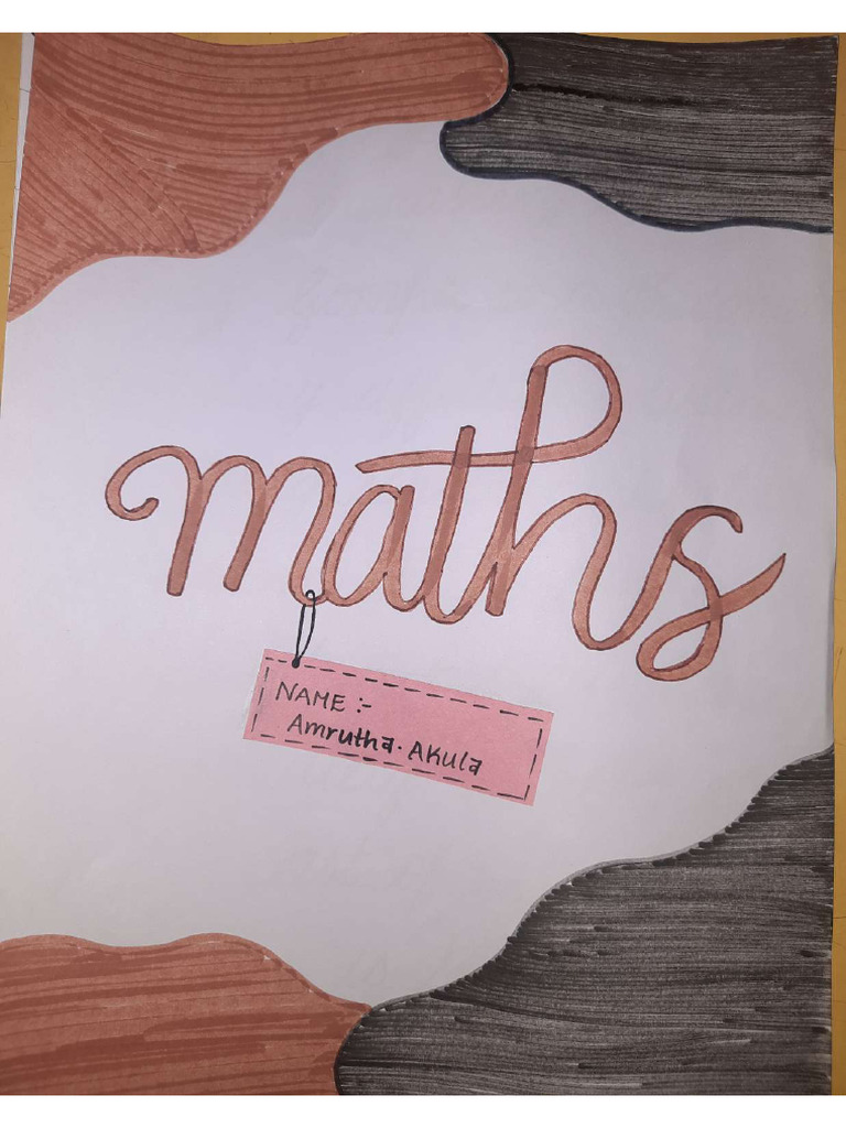 Maths Project | PDF