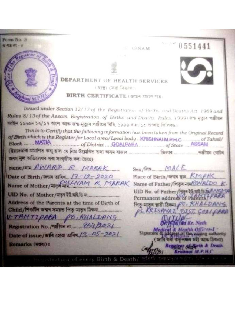 Personal Documents | PDF