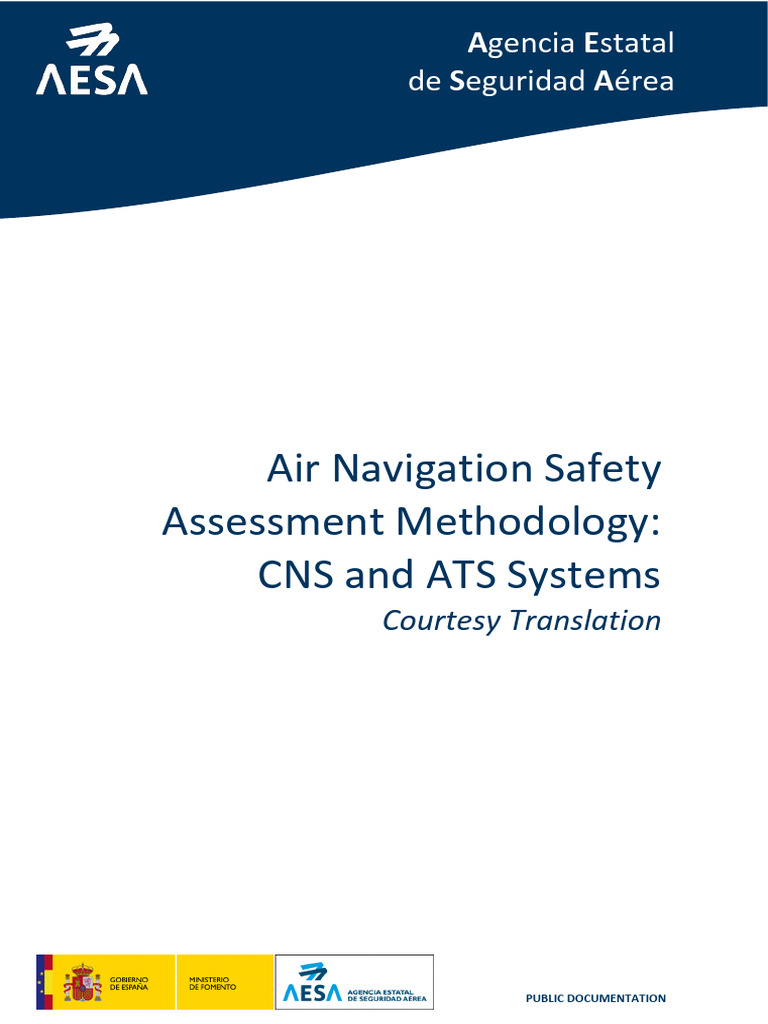 Air Navigation Safety Assessment Methodology-CNS and ATS Systems-Bok ...
