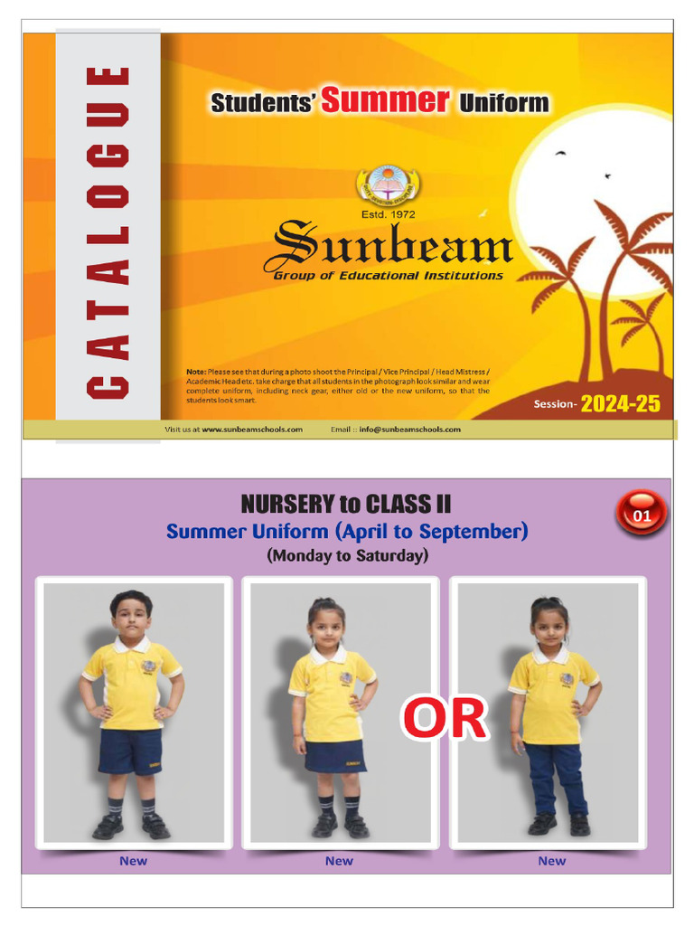 Summer Uniform Cataloguenew - 11zon | PDF