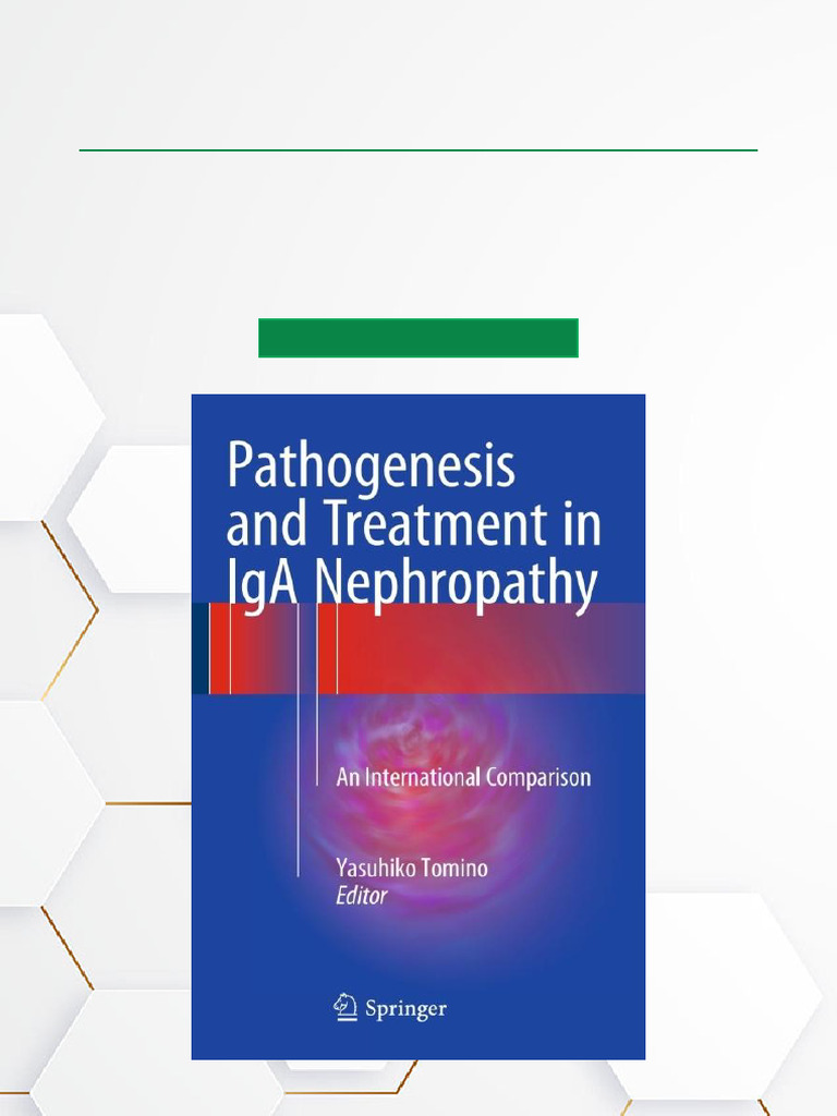 Pathogenesis and Treatment in IgA Nephropathy An International ...