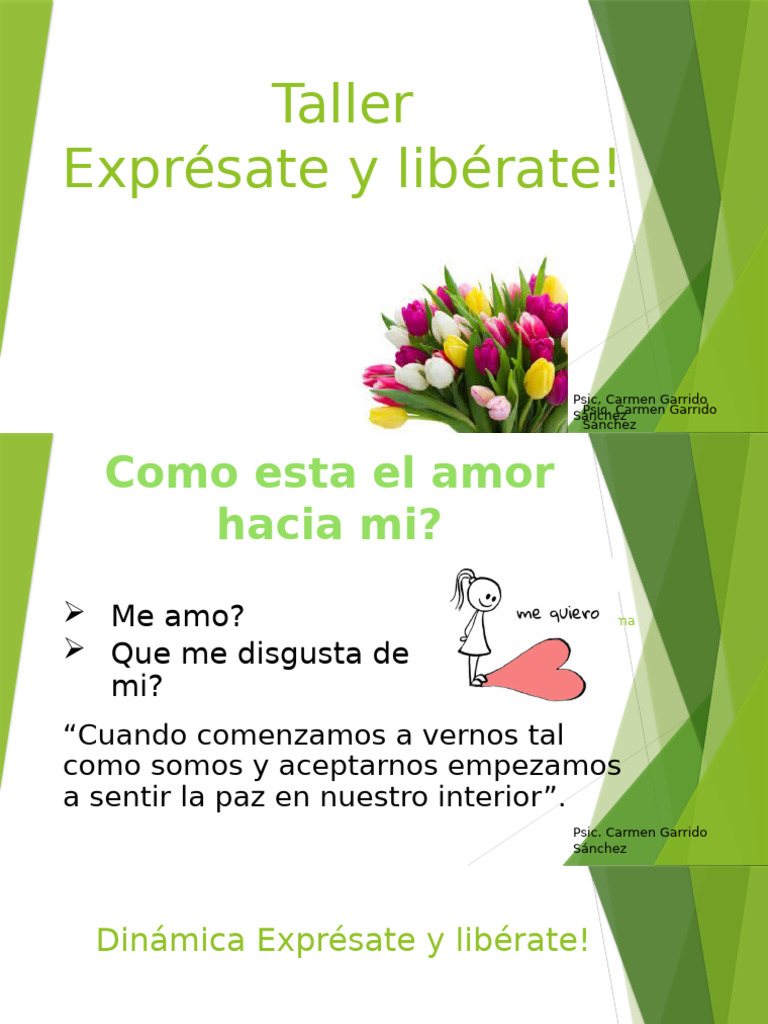 Exprésate y Libérate! | PDF