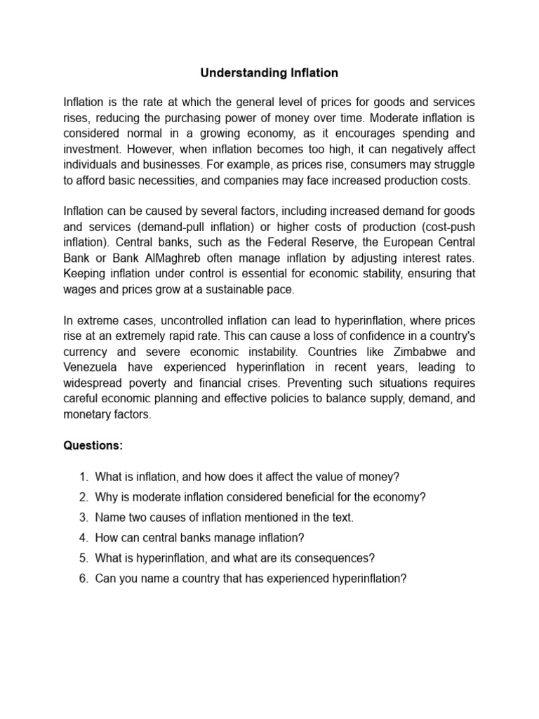 Understanding Inflation | PDF