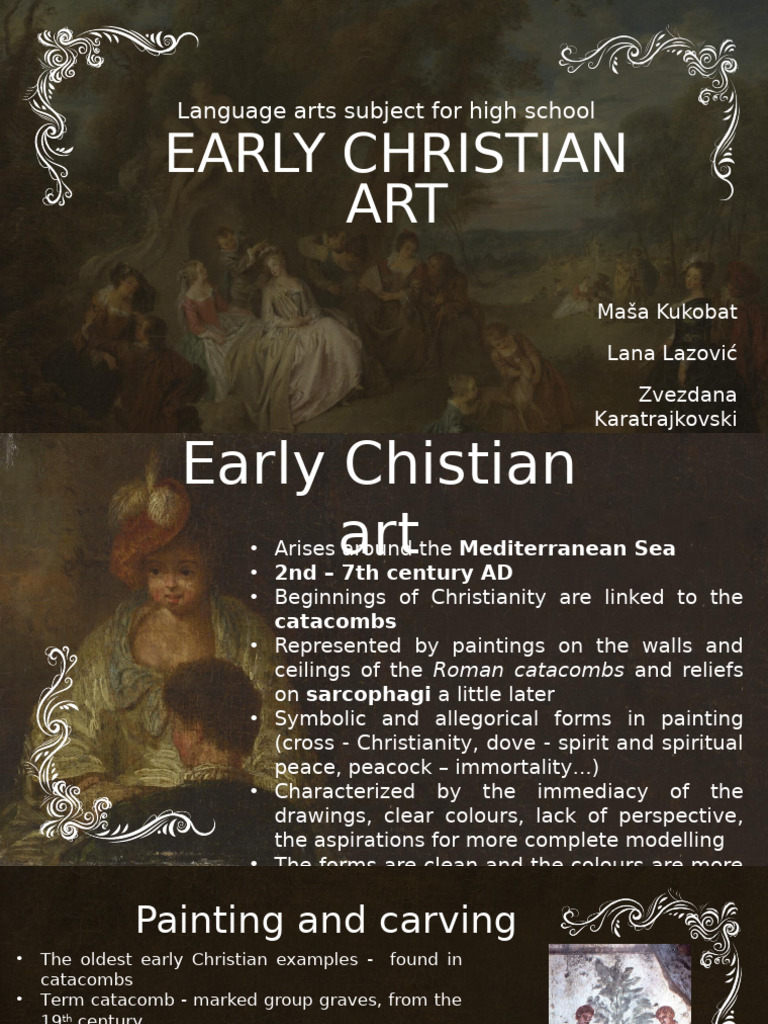 Early Christian Art 1-9 | PDF | Mosaic